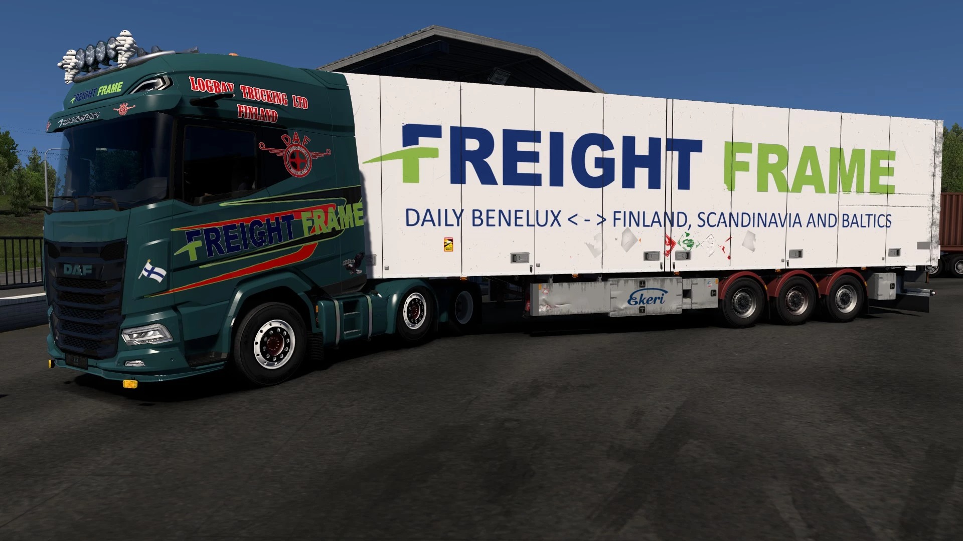 Painted Trucks from Finland v3.3 - ETS 2 mods, Ets2 map, Euro truck ...