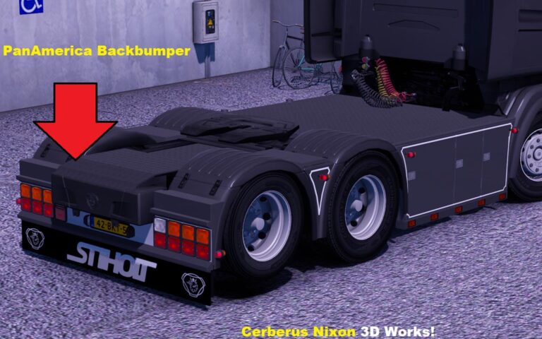 PanAmerica RJL Sideskirts v1.0 1.54 - ETS 2 mods, Ets2 map, Euro truck ...