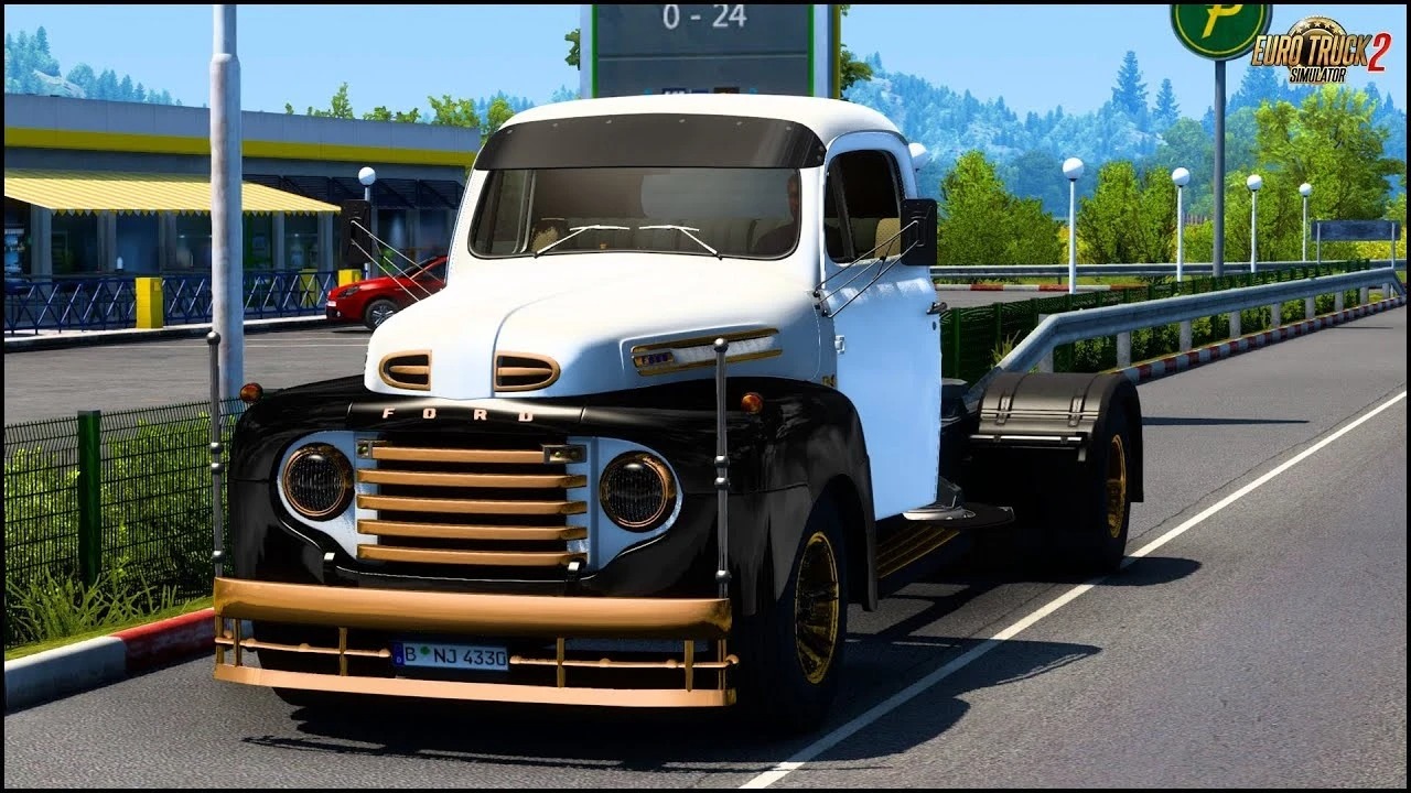 Ford F6 (1941) V1.6 1.54 - ETS 2 mods, Ets2 map, Euro truck simulator 2 ...