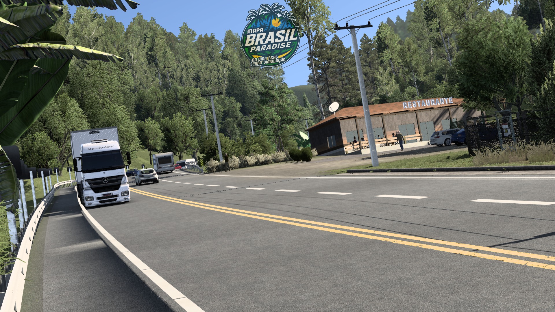 Map Brasil Paradise For ETS2 1.54 and 1.55 - ETS 2 mods, Ets2 map, Euro ...