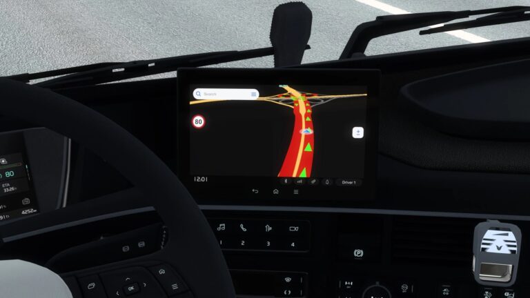 Volvo FH6 Improved Dashboard v1.5 1.54 - ETS 2 mods, Ets2 map, Euro ...