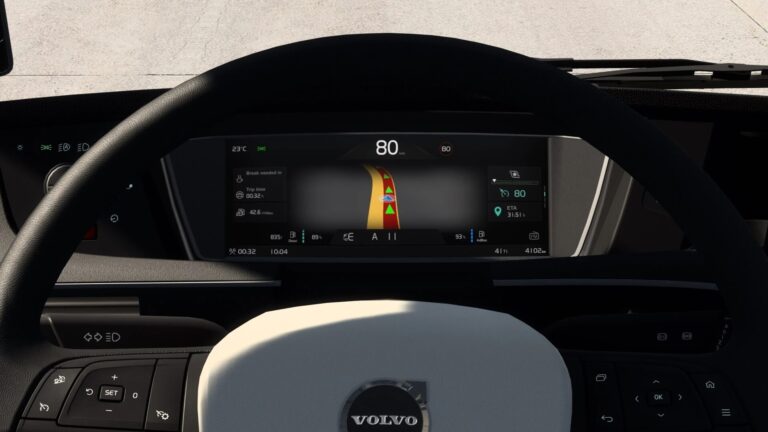 Volvo FH6 Improved Dashboard v1.5 1.54 - ETS 2 mods, Ets2 map, Euro ...