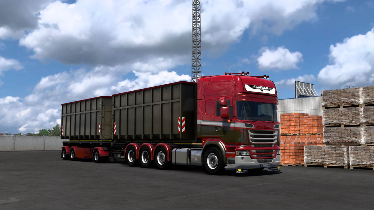 Scania Spectrans + Trailer v6.0 1.55 - ETS 2 mods, Ets2 map, Euro truck ...