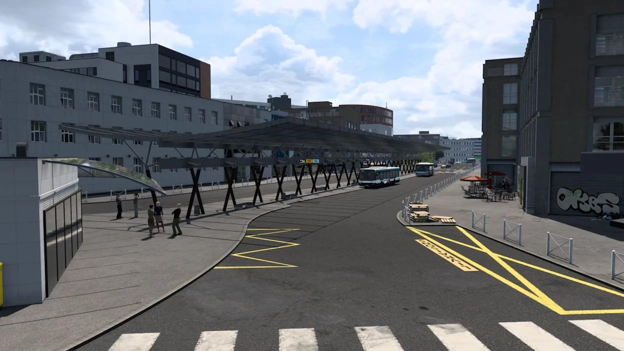 Île-de-France (Paris Suburbs) Map v0.1.5b 1.56 - ETS 2 mods, Ets2 map ...
