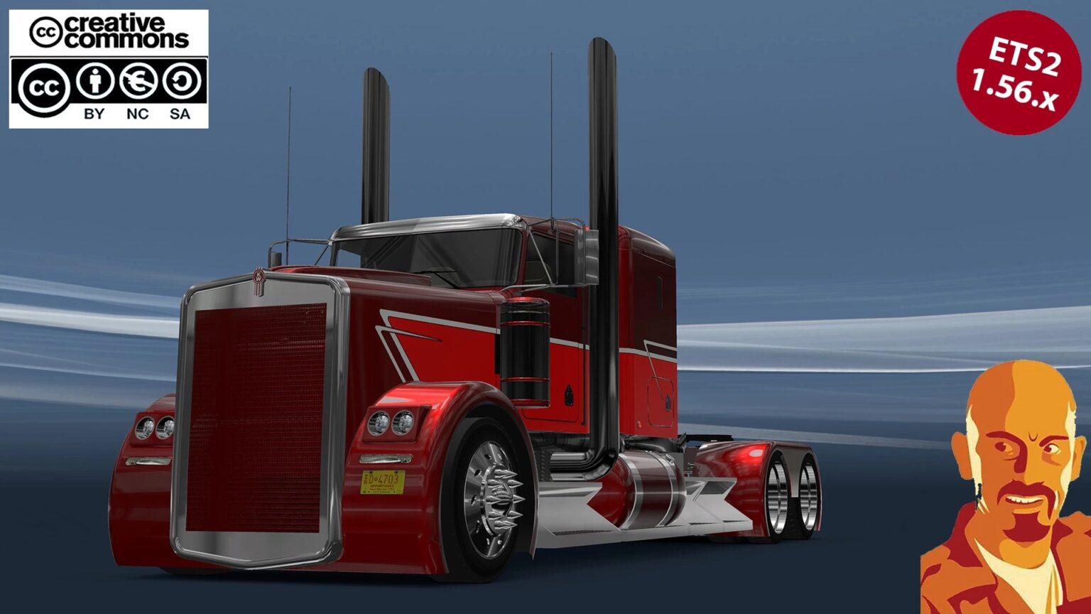 KENWORTH PHANTOM v1.1 ETS2 1.56 - ETS 2 mods, Ets2 map, Euro truck ...