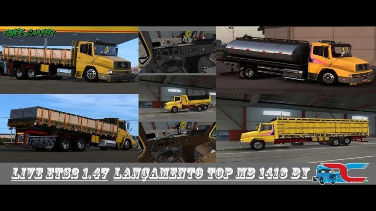 MERCEDES 1634 v1.0 1.55 - ETS 2 mods, Ets2 map, Euro truck simulator 2 ...