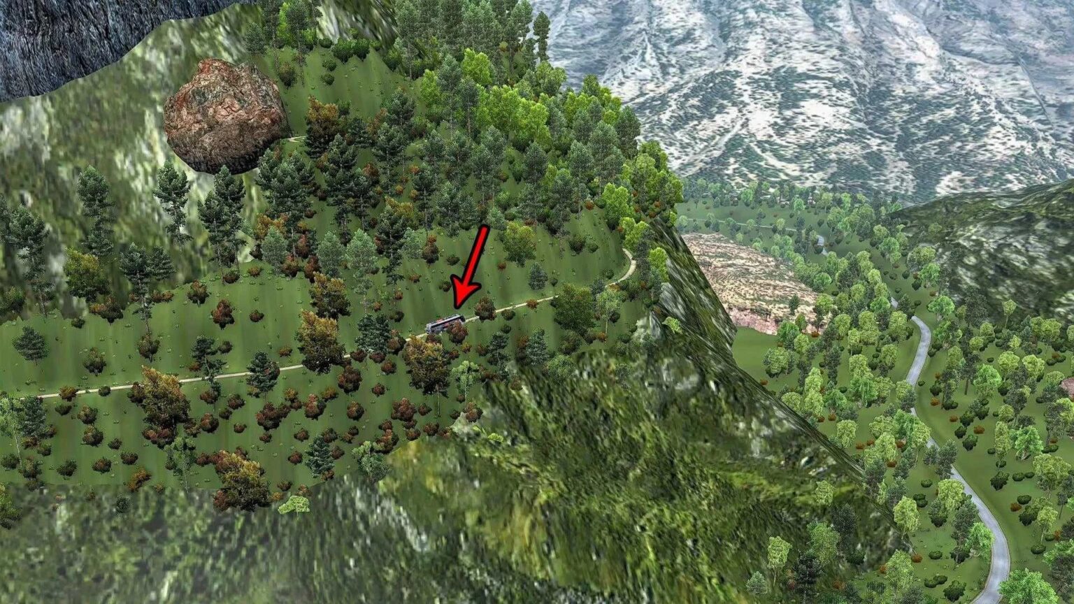 Peru Death Road Map working on all ETS2 versions 1.5x - ETS 2 mods ...
