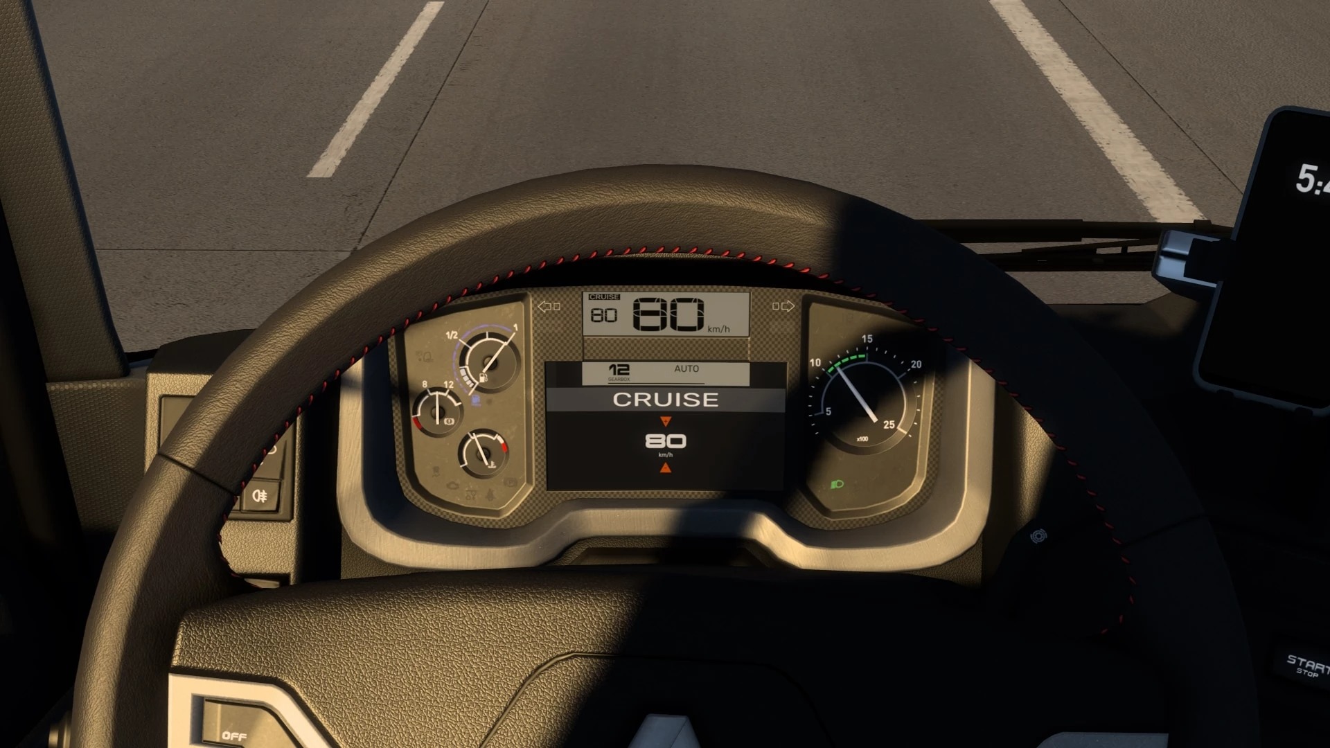 Renault Range T Improved Dashboard v2.0 1.55 - ETS 2 mods, Ets2 map ...