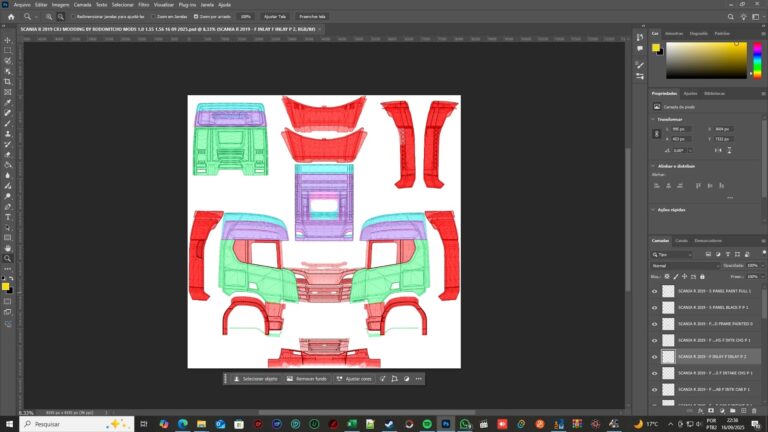 TEMPLATES 8K SCANIA R 2019 CRJ MODDING 16 09 2025 v1.0 - ETS 2 mods ...