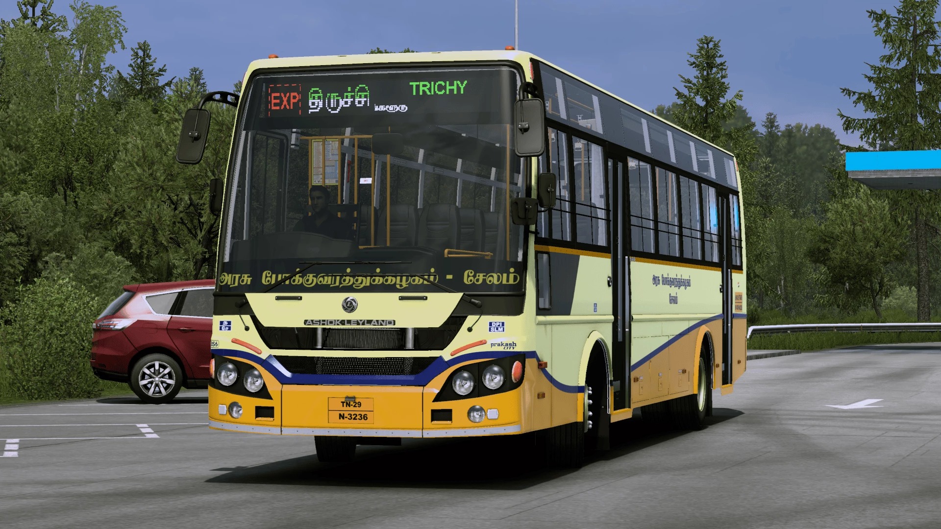 TNSTC BS6 Bus Mod v1.0 1.56 - ETS 2 mods, Ets2 map, Euro truck ...