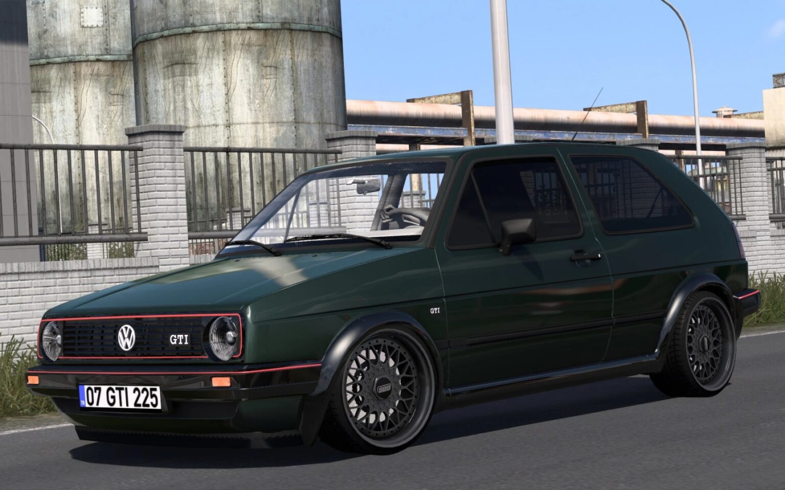 Volkswagen Golf GTI 16V MK2 1.56 - ETS 2 mods, Ets2 map, Euro truck ...