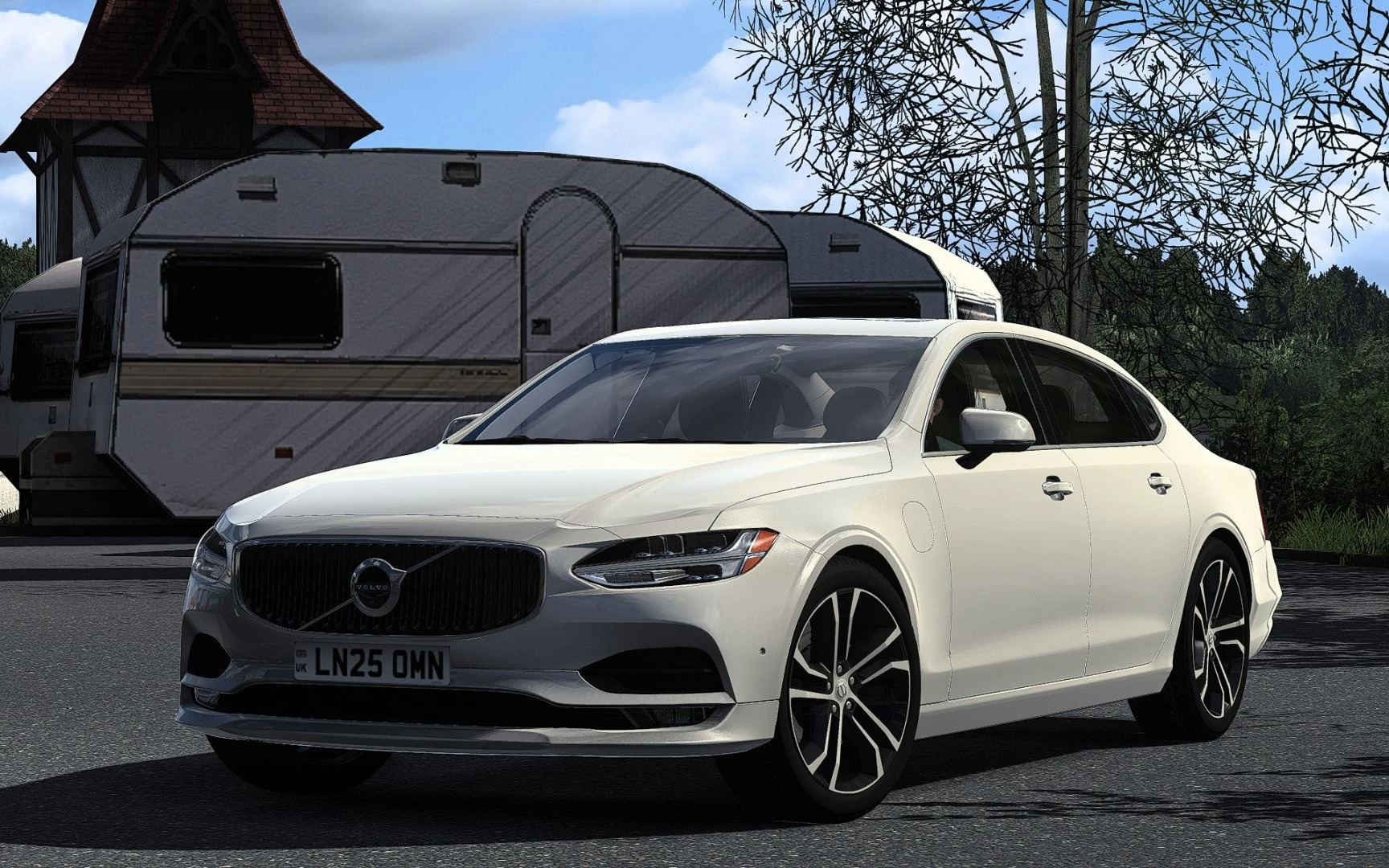 Volvo S90 2020 V2.1 1.56 - ETS 2 mods, Ets2 map, Euro truck simulator 2 ...