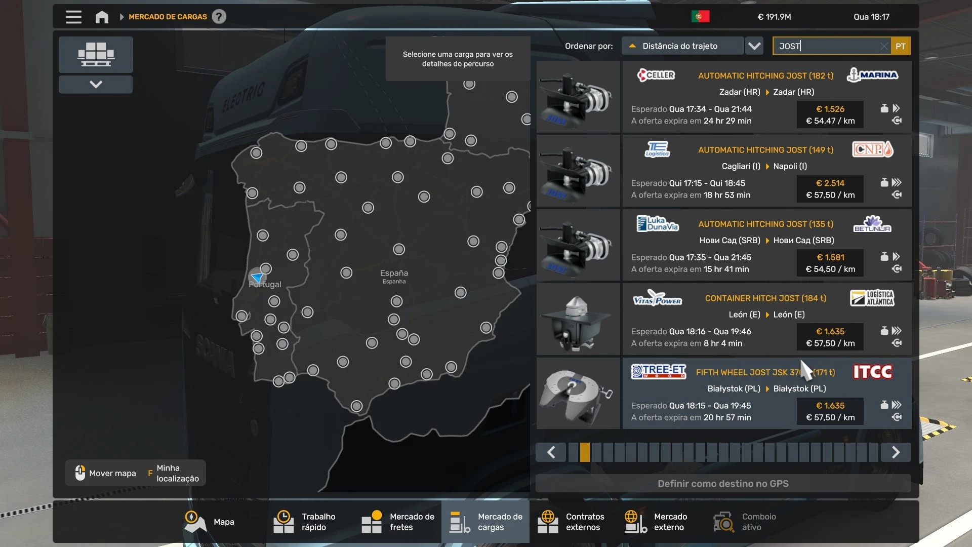 CARGO PACKAGE ETS2 15 10 2025 v1.0 1.50 1.56 - ETS 2 mods, Ets2 map ...