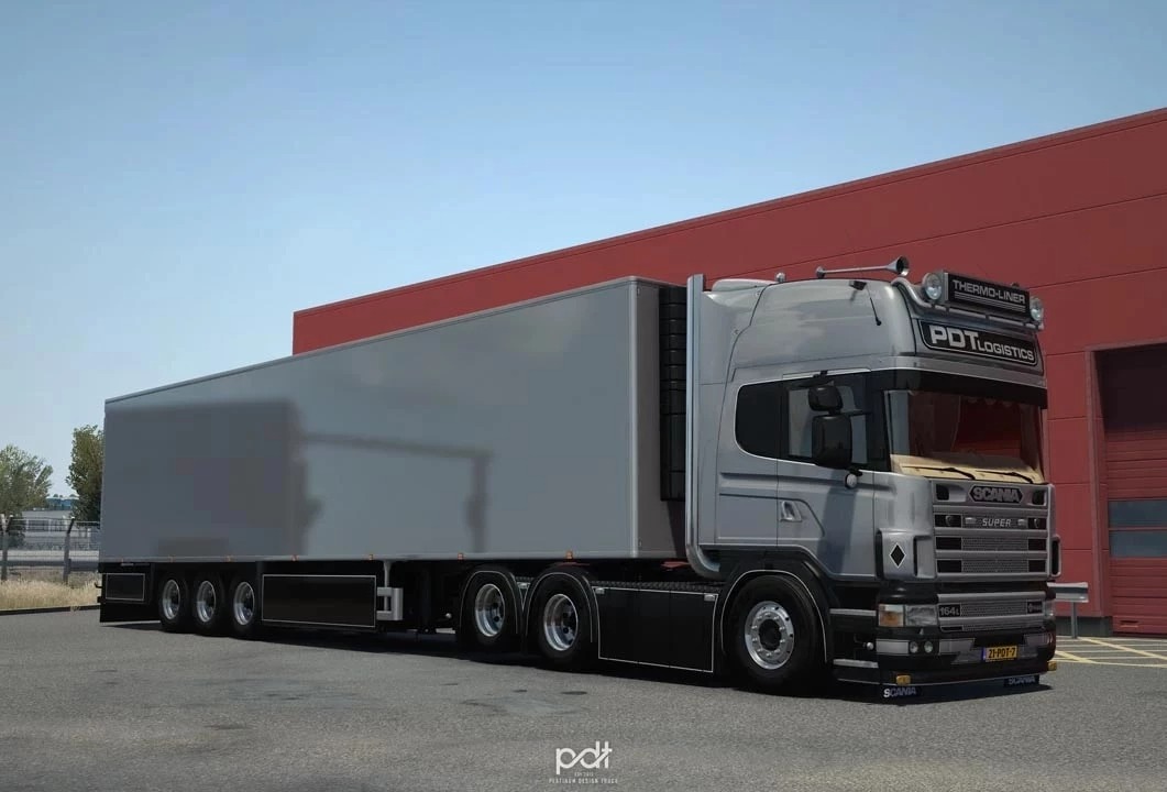 Scania 164G 480 PDT Logistics + Trailer 1.56 - ETS 2 mods, Ets2 map ...