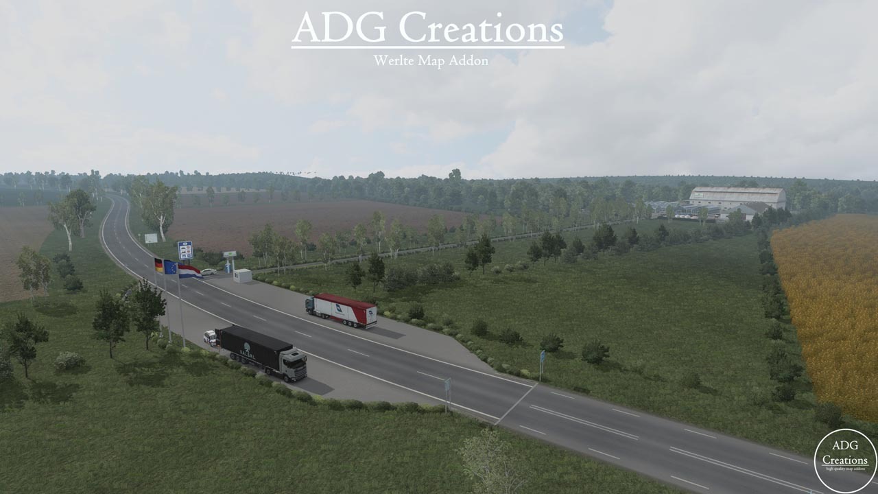 Werlte Map Addon for Promods 1.56 - ETS 2 mods, Ets2 map, Euro truck ...