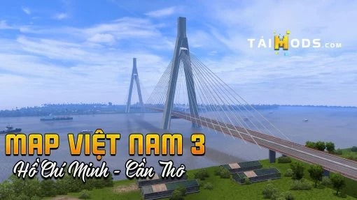 Map VietNam 2.0 ETS2 1.56 - ETS 2 mods, Ets2 map, Euro truck simulator ...