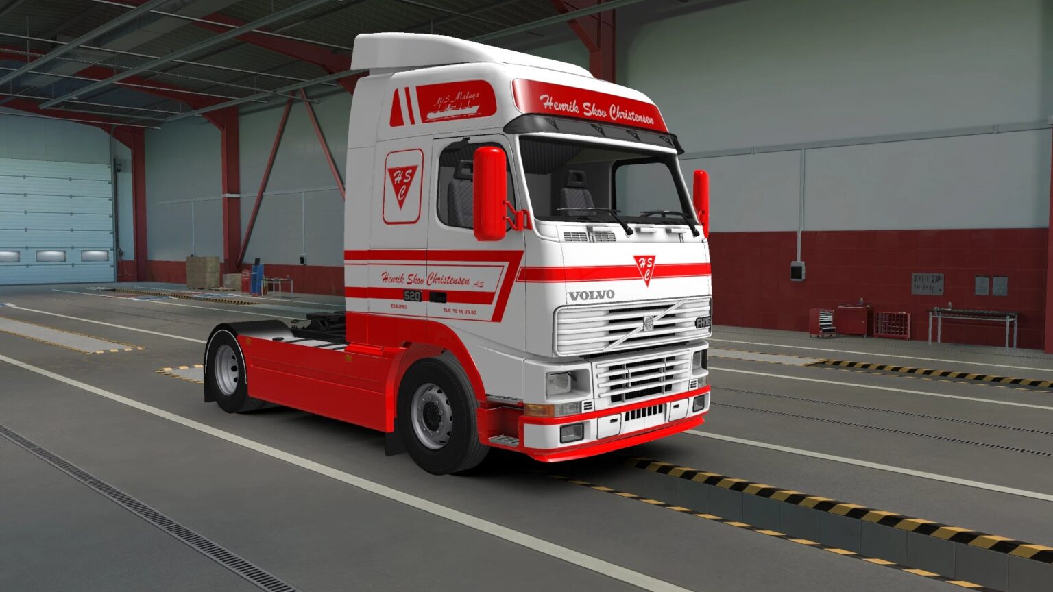 Hendrik Skov skin v1.0 - ETS 2 mods, Ets2 map, Euro truck simulator 2 ...