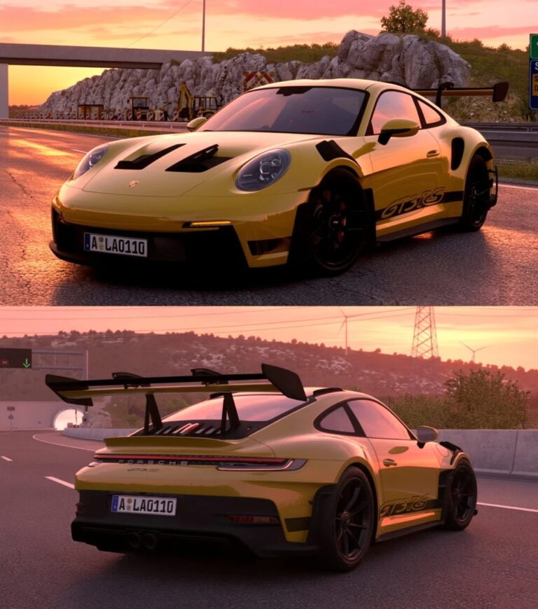 2023 Porsche 911 GT3 RS v1.0 [1.57] - ETS 2 mods, Ets2 map, Euro truck ...