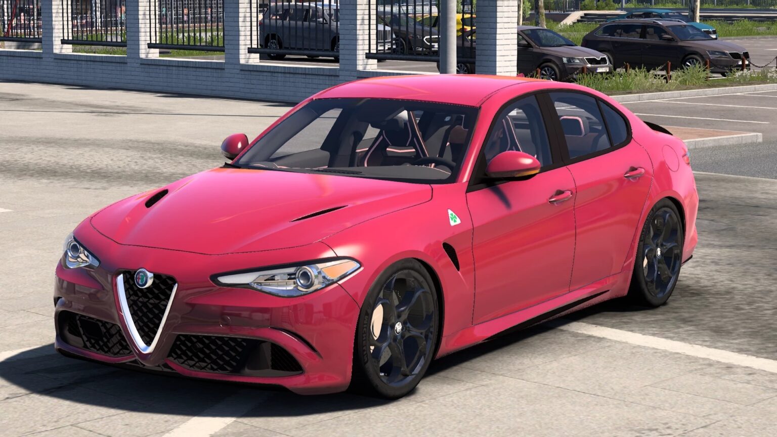 Alfa Romeo Giulia 1.57 - ETS 2 mods, Ets2 map, Euro truck simulator 2 ...