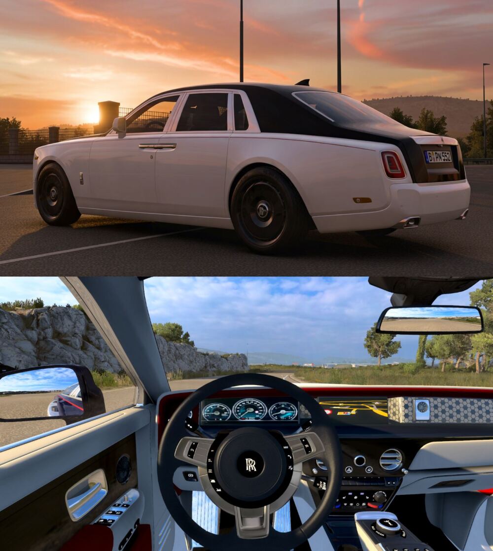 2023 Rolls Royce Phantom v1.0 1.58 - ETS 2 mods, Ets2 map, Euro truck ...