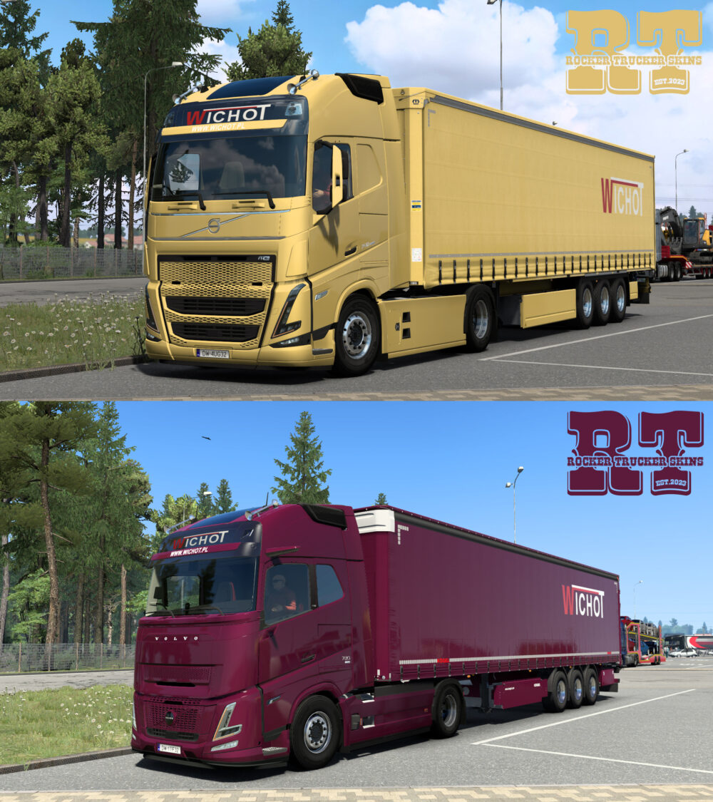 Wichot Transport Skin Pack v1.0 - ETS 2 mods, Ets2 map, Euro truck ...