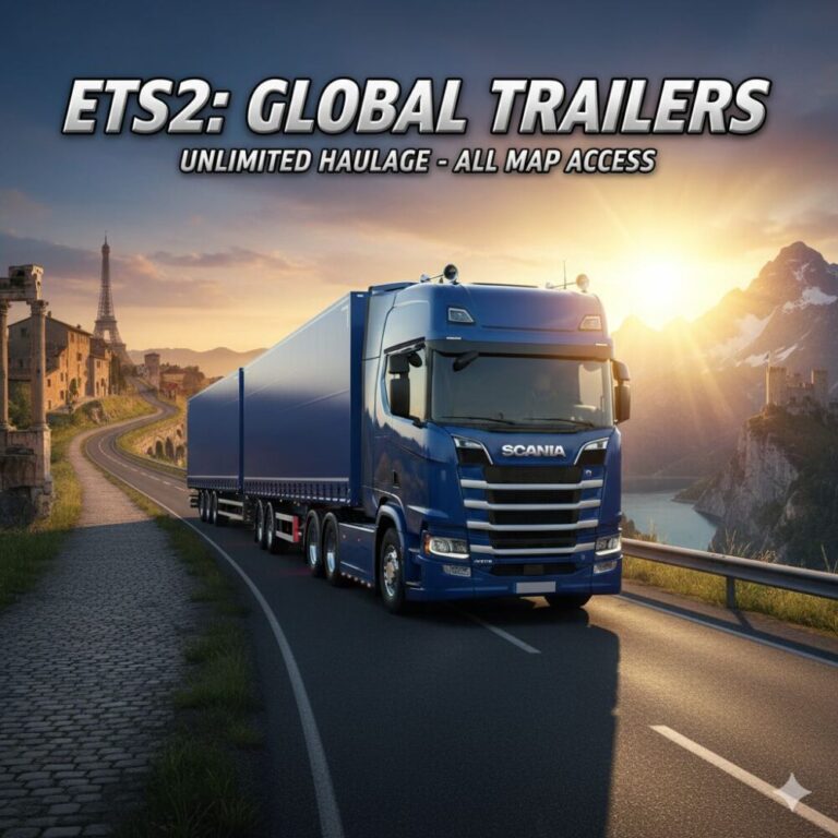 Unlock Double/B-double/HCT trailers for all maps (DLC Trailers included ...