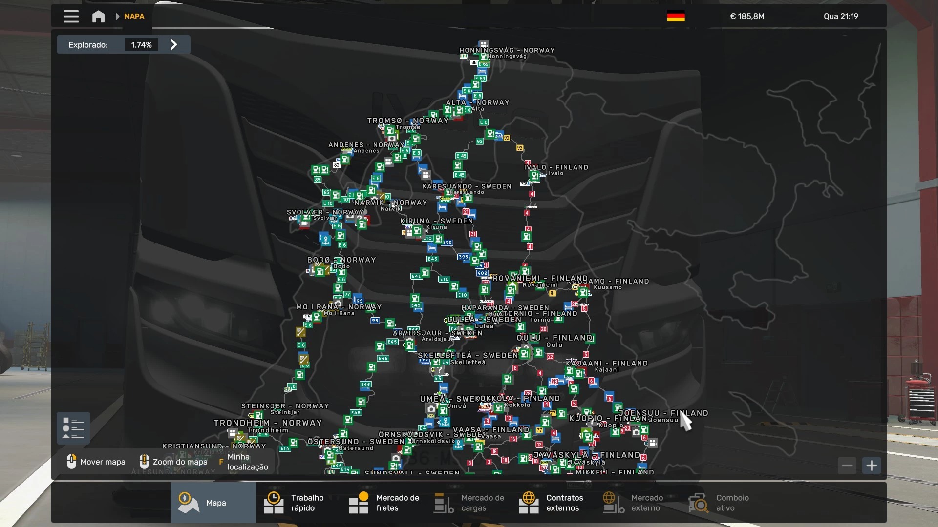 ALL CITIES WITH COUNTRY IDENTIFICATION ETS2 20 02 2026 v1.0 1.50 1.58 ...