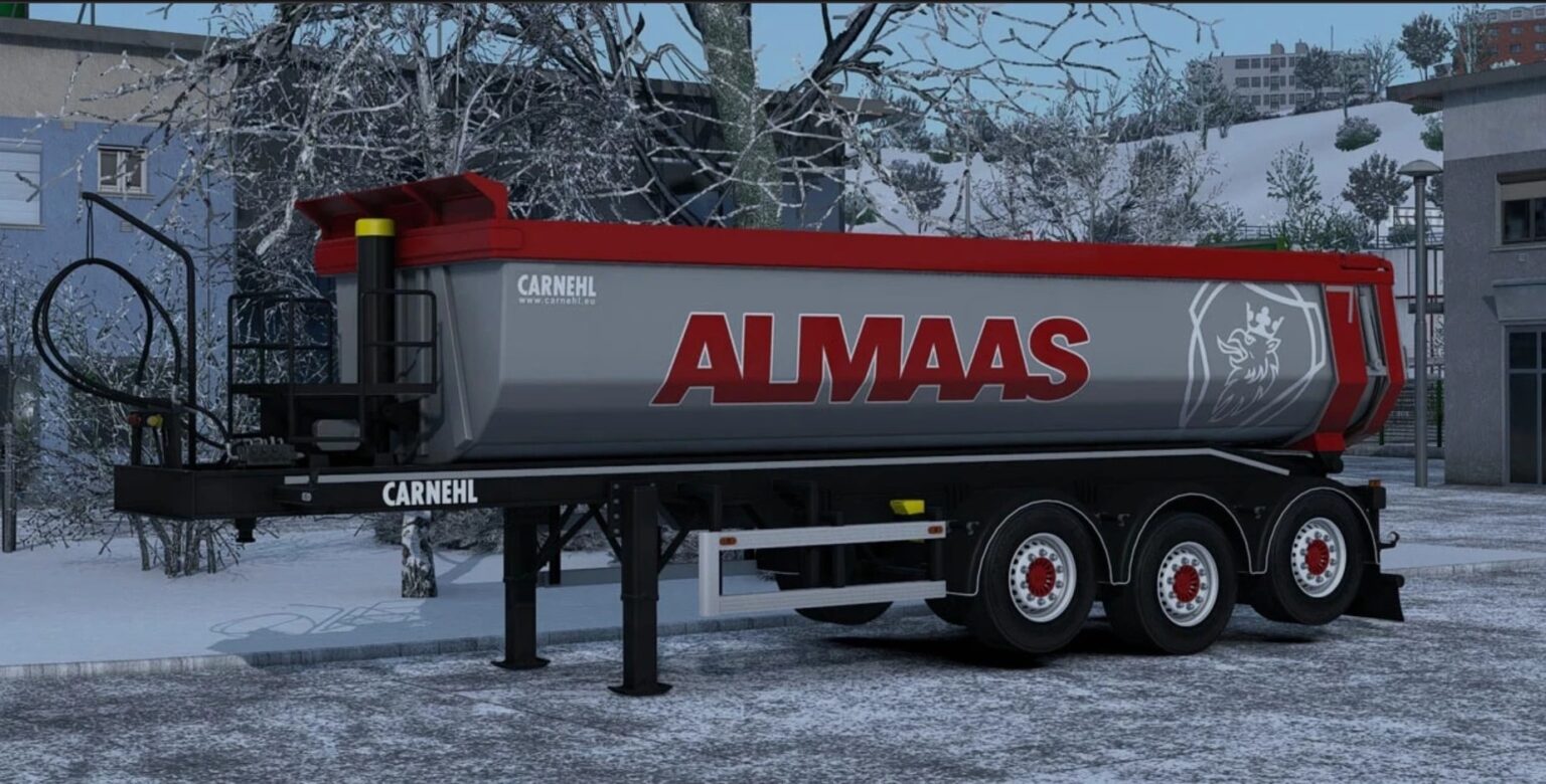 Carnehl Tipper Trailer v2.2 1.58 - ETS 2 mods, Ets2 map, Euro truck ...