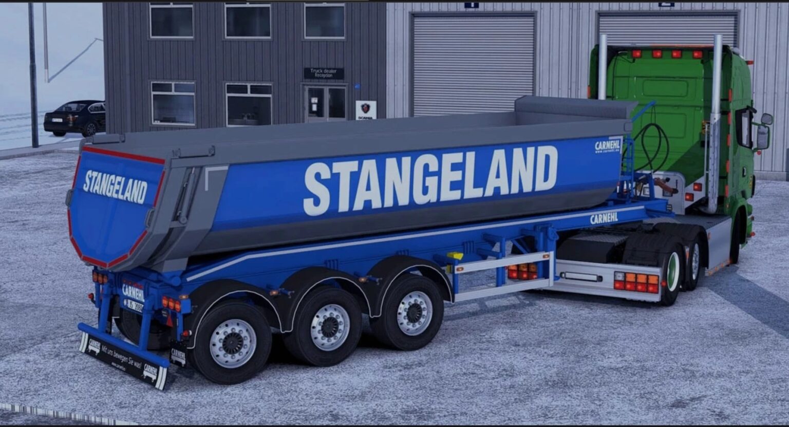 Carnehl Tipper Trailer v2.2 1.58 - ETS 2 mods, Ets2 map, Euro truck ...