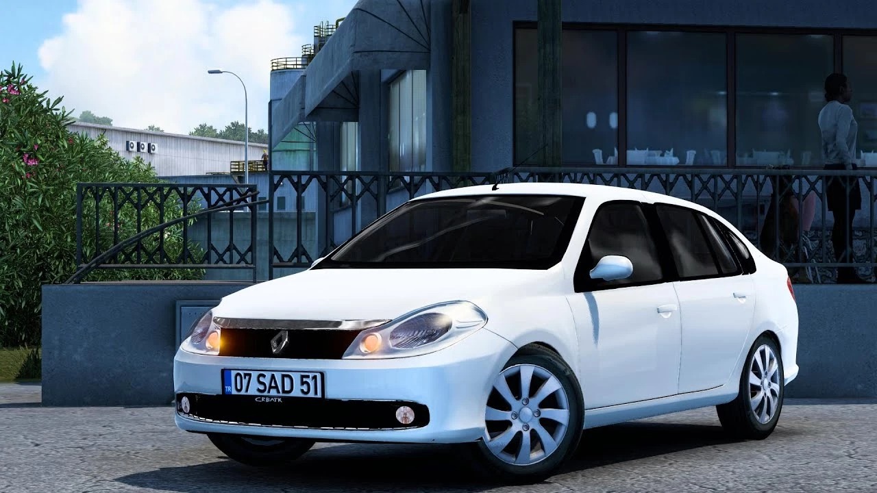 Renault Symbol v1.0 1.57 - ETS 2 mods, Ets2 map, Euro truck simulator 2 ...