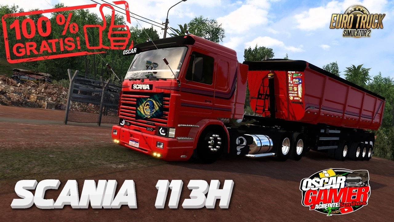 Scania 113 Frontal v1.0 1.58 - ETS 2 mods, Ets2 map, Euro truck ...