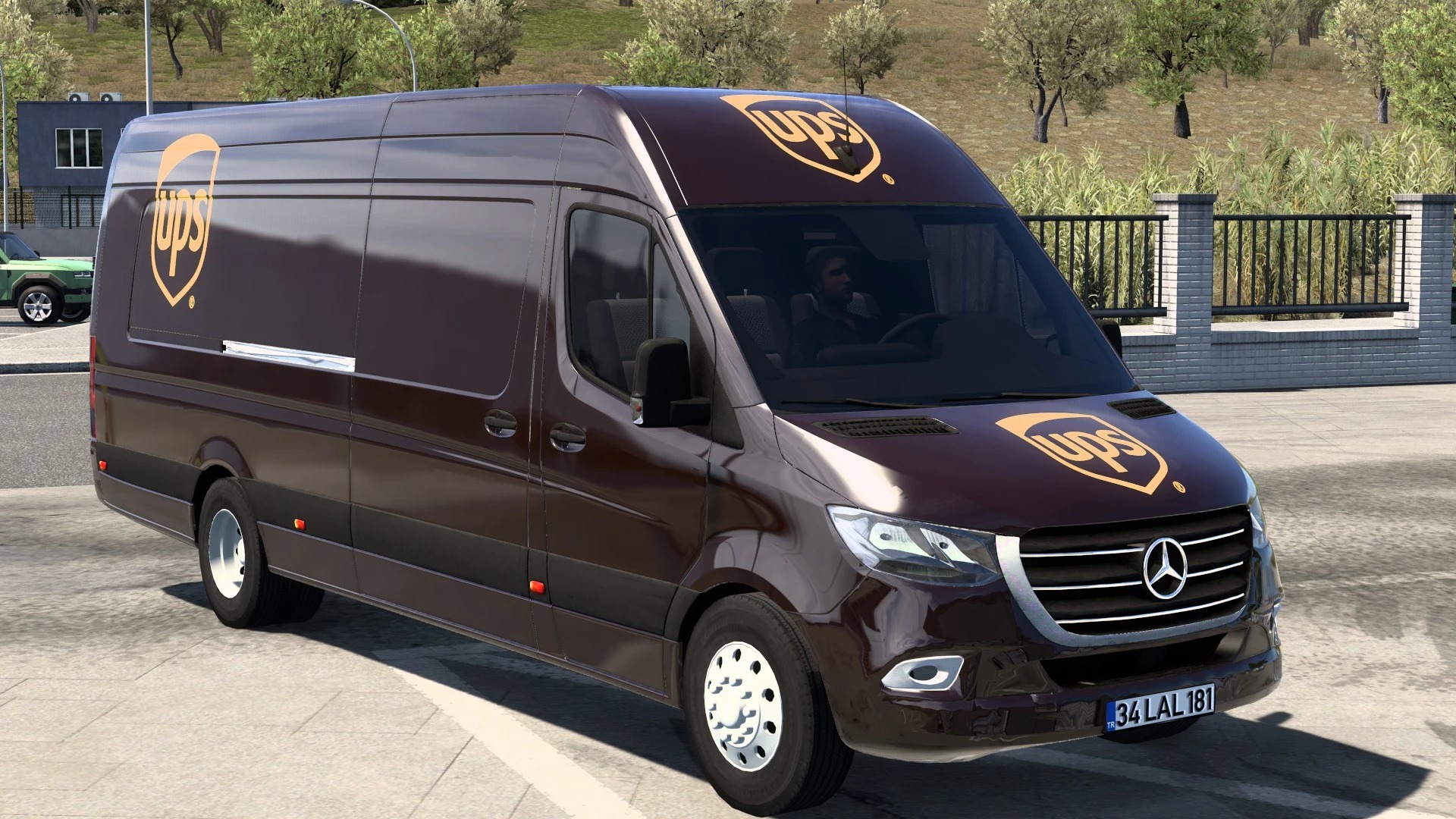 ETS2 UPS MERCEDES-BENZ SPRINTER TRZPRO 27 02 2026 v1.0 1.50 1.58 - ETS ...