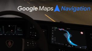 Google Maps Navigation Dark Mode 1.58 - ETS 2 mods, Ets2 map, Euro ...