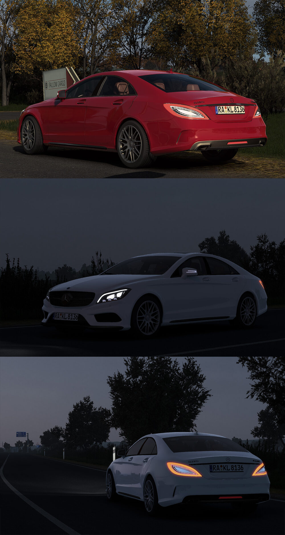 Mercedes-Benz C218 CLS-Class V3.2 1.57 - ETS 2 mods, Ets2 map, Euro ...