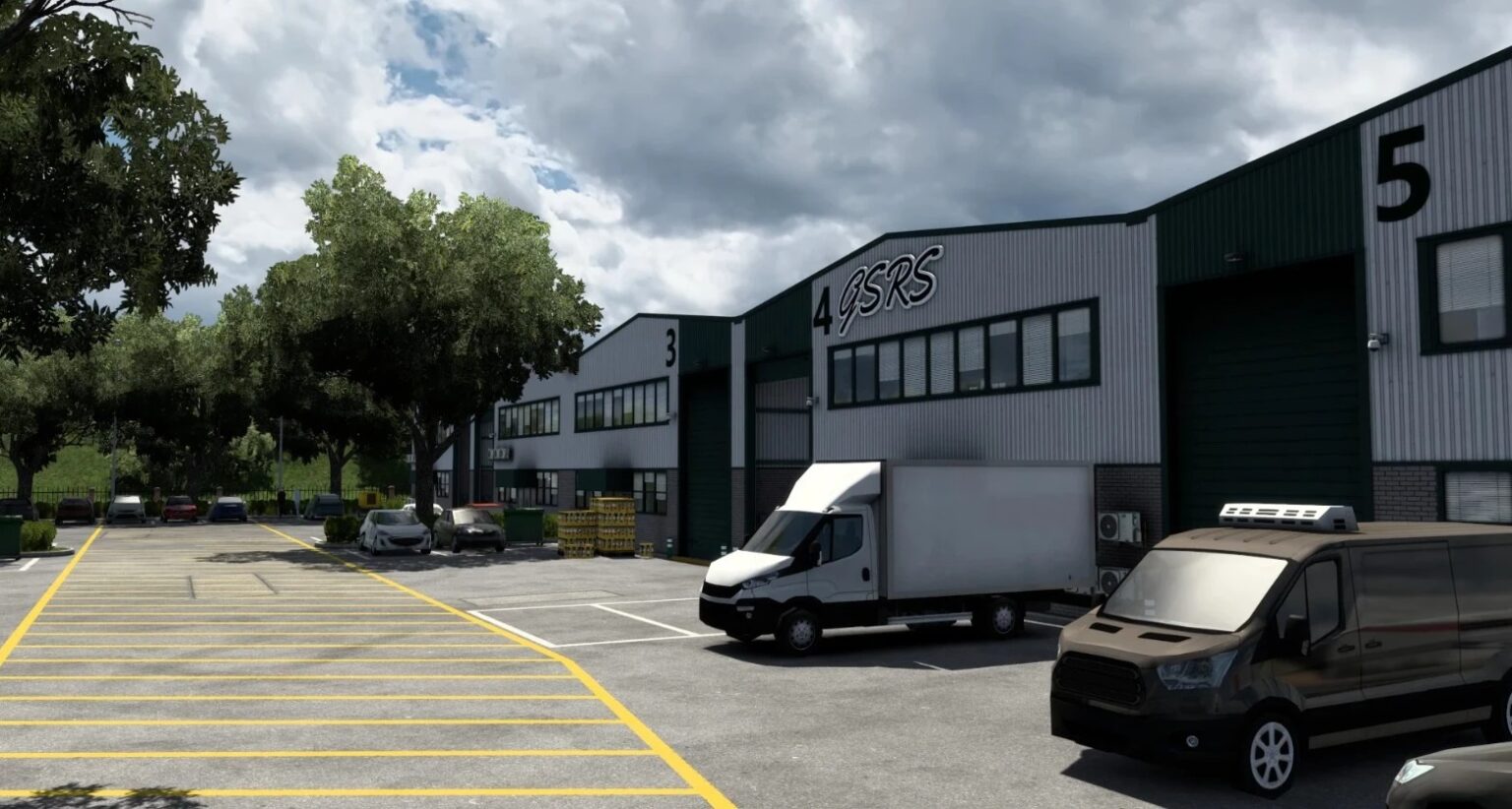 Custom GSRS Transport Yards v1.0 1.58 - ETS 2 mods, Ets2 map, Euro ...
