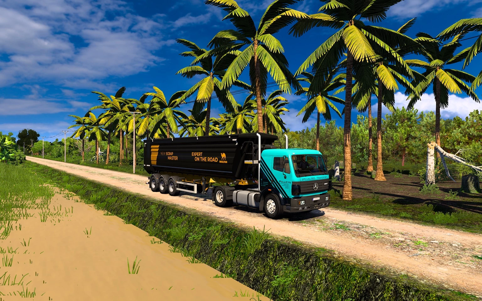 Map Kaltim V1 For ETS2 1.40 to 1.58 - ETS 2 mods, Ets2 map, Euro truck ...