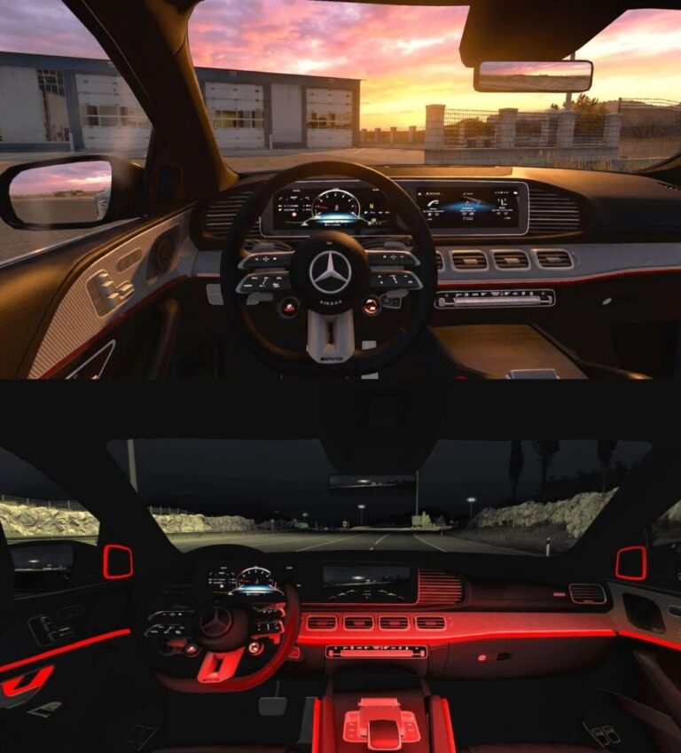 Mercedes Benz GLE 63S AMG v1.1 1.58 - ETS 2 mods, Ets2 map, Euro truck ...