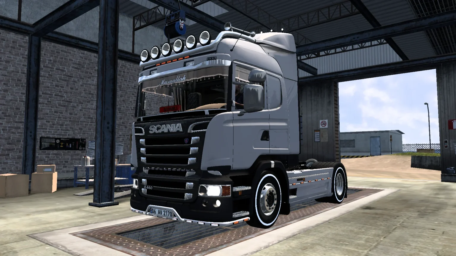 Turkish Style Silvanlı Hamid Scania v1.0 1.58 - ETS 2 mods, Ets2 map ...