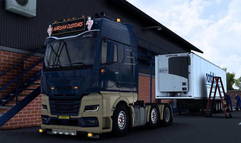 Tuning Parts for MAN 2020 GX Cab 1.58 - ETS 2 mods, Ets2 map, Euro ...