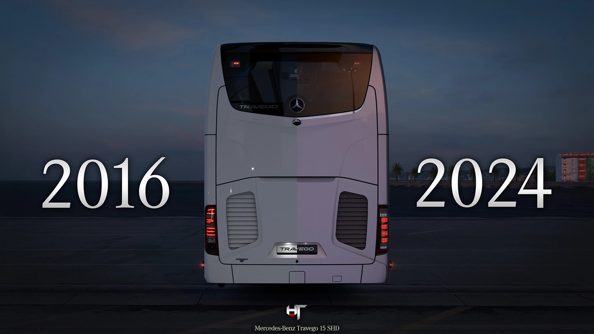 Mercedes-Benz New Travego 15 SHD 1.60 - ETS 2 mods, Ets2 map, Euro ...